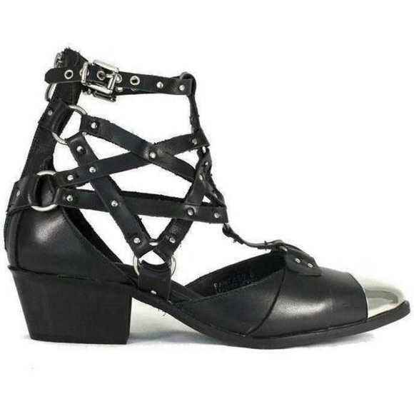 Dolls Kill | Shoes | Yru Teleport Fantasy Harness Bootie | Poshmark